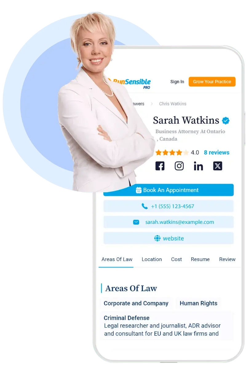 RunSensible Pro - Free Legal Directory